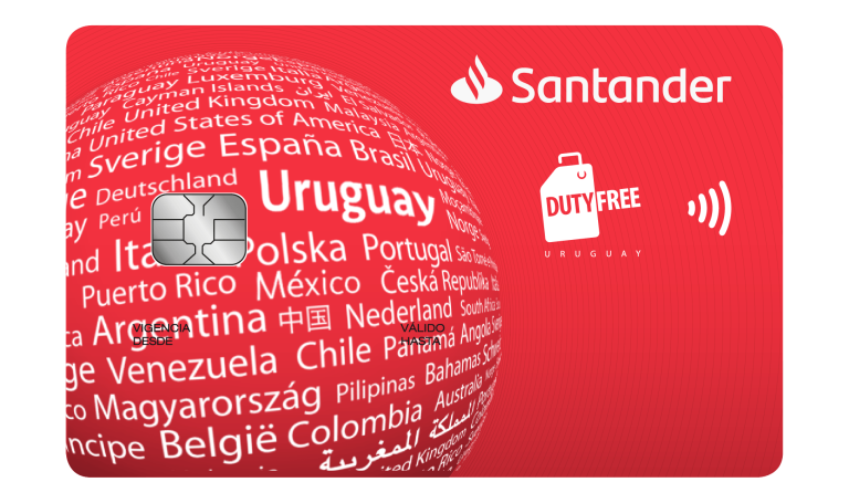 Todas las tarjetas | Santander Uruguay